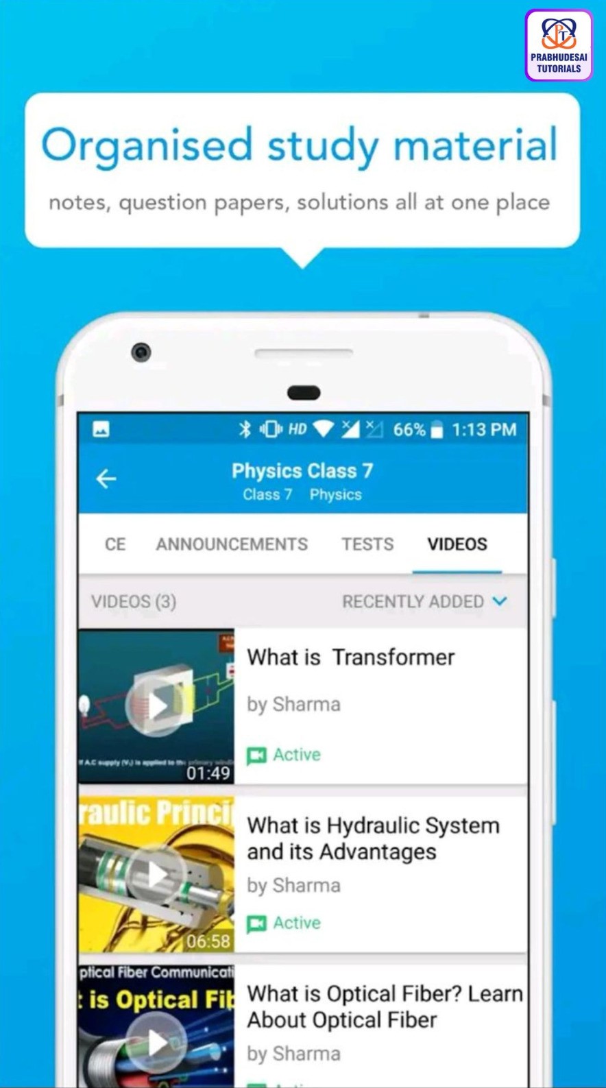 Prabhudesai Tutorials - Home Page