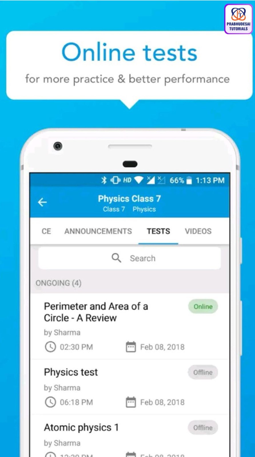 Prabhudesai Tutorials - Home Page